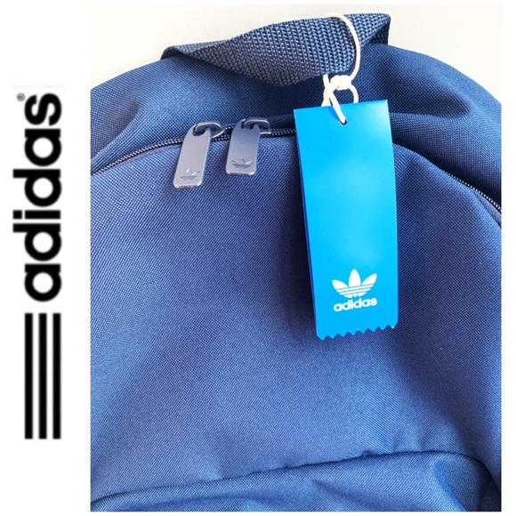 adidas | Bags | Nwt Adidas Originals Large Backpack Navy | Poshmark